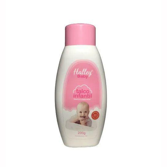 Talco Infantil Halley Baby (Rosa) 200g - HALLEY BABY/GASPAROTTO - Talco ...