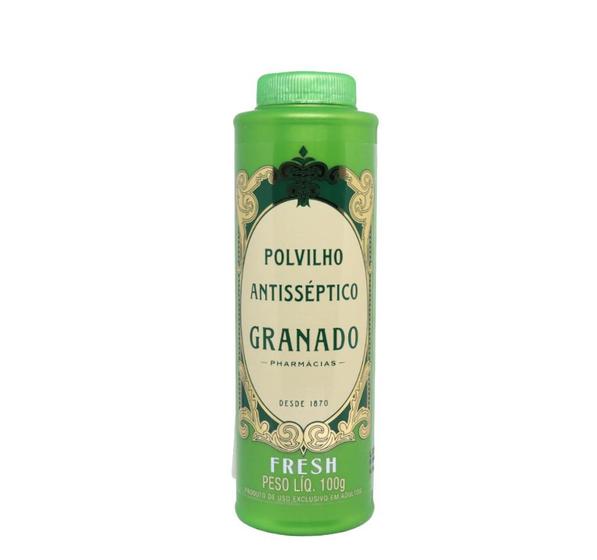 Talco Polvilho Antisséptico Granado Fresh 100G - Desodorante para Pés ...