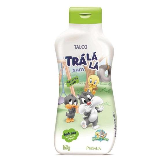 Talco Trá Lá Lá Baby Hidrata Personagem 160g - PHISALIA - Talco para ...