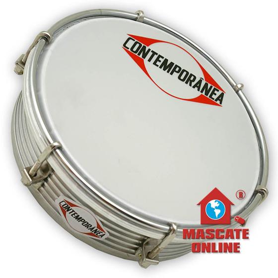 Tamborim profissional alumínio frisado Contemporânea 429C - Tamborim ...