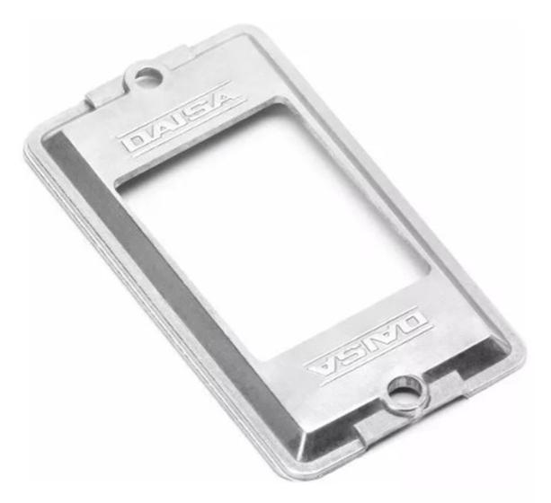 Tampa 1 Módulo Vertical para Condulete 1/2" ou 3/4" Alumínio - DAISA ...