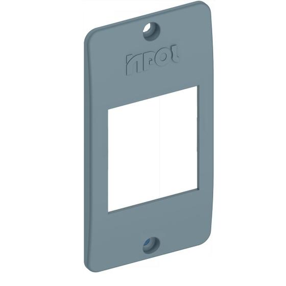 Tampa condulete pvc cinza 1" 02 teclas inpol - Tampa para Condulete ...