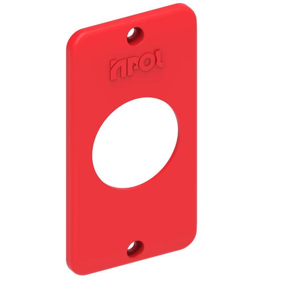 Tampa condulete pvc vermelha 3/4" redonda inpol - Condulete - Magazine ...