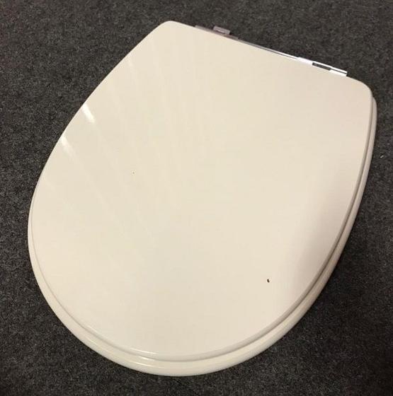 Tampa De Vaso Sanitário Laqueado Aloha Celite Branco - Sicmol - Assento ...