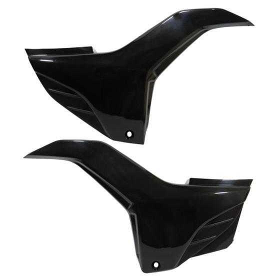 Tampa Lateral Fan 150 2014 2015 Preto Injetado Par - Wester - Carenagem ...