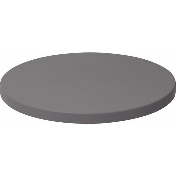 Tampo de mesa plastico geo redondo grafite 79cm - TRAMONTINA - Tampo de ...