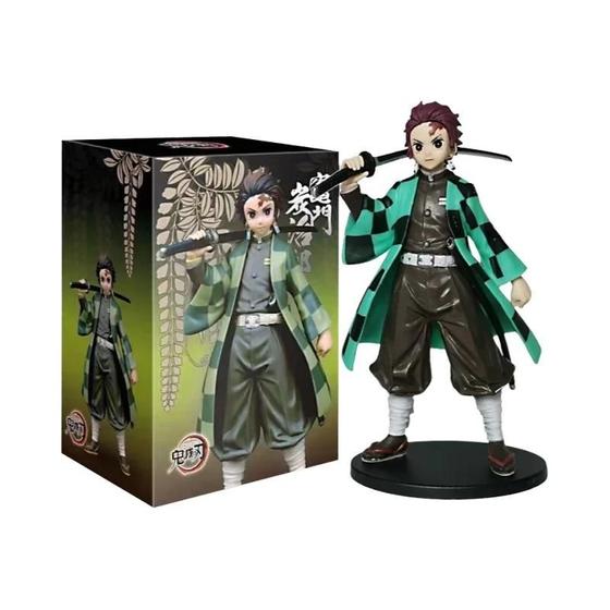 Tanjiro Nezuko Zenitsu Inosuke Demon Slayer Anime Action Figures ...