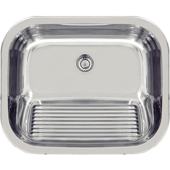 Tanque Encaixe Tramontina Aço Inox 50x40 - Tanque de lavar roupa ...