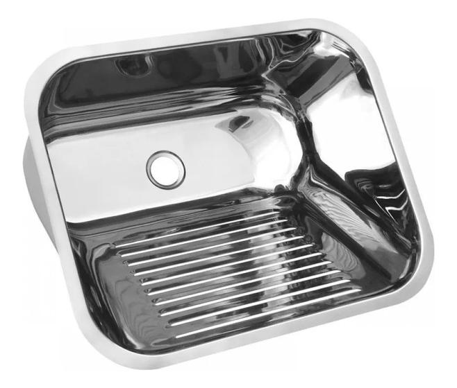 Tanque Grande Aço Inox 304 50x40 27l - AÇO CUBAS - Válvula para Tanque ...