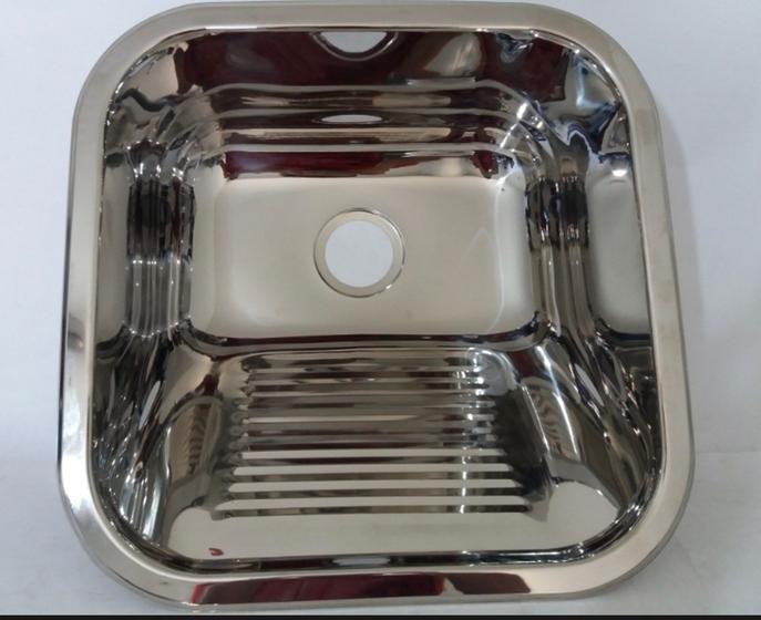 Tanque lavanderia 40x40 inox 304 embutir sobrepor c válvula! - Aço ...