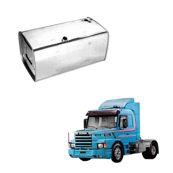 Tanque Scania T/R 113 E 143 - 294 Litros Galvanizado Le - Bepo - Tanque de Combustível ...