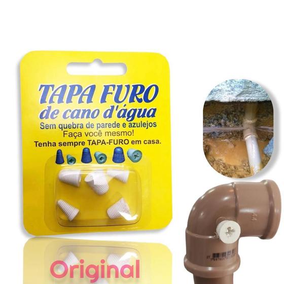 Tapa Furo Para Cano De Água 5 Medidas Fácil Instalação - OIDIC - No ...