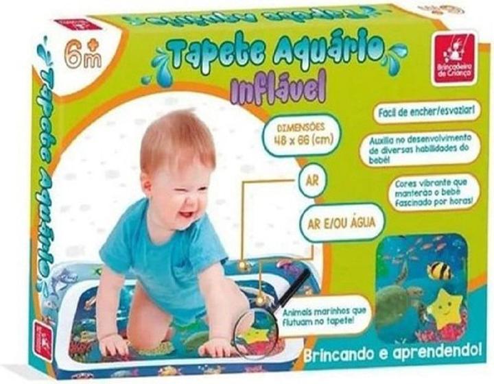 Tapete Aquário Fundo do Mar - Brincadeira de Criança - RIGNEL - Tapete ...