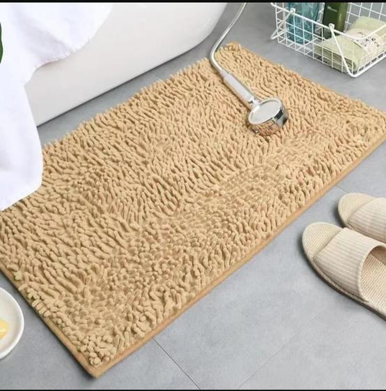 Tapete Banheiro Macarrão Microfibra 60x40 - Capacho Fofinho - Casa ...
