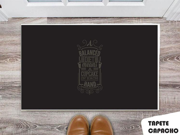 Tapete Capacho Personalizado All Black - CRIATIVE - Capacho / Tapete de ...