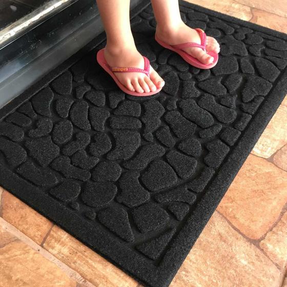 Tapete Capacho Porta De Entrada 40x60 Antiderrapante Sala - Mundiart ...