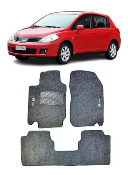 Tapete Carpete Bordado Nissan Tiida De 2008 Até 2011 - 500.421GRF ...