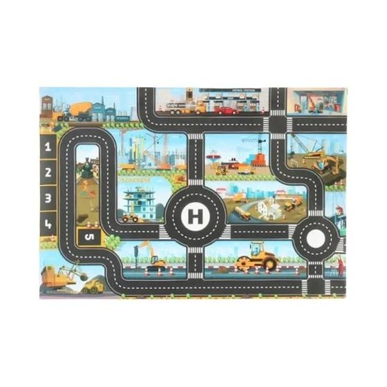 Tapete De Atividades Infantil Com Mapa De Tráfego Urbano ...