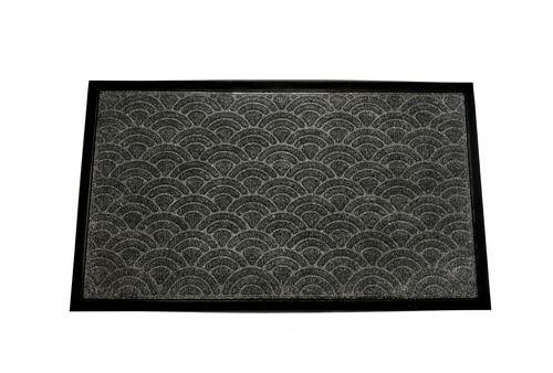 Tapete de Entrada Fenice Colorful Bella Casa 69X39 cm Cinza Liso - UZOO ...
