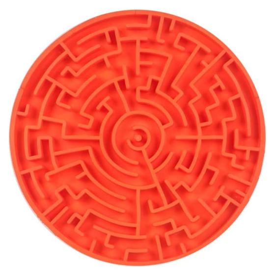 Tapete De Lamber Para Cães E Gatos Pet Games Labirinto Laranja Médio ...