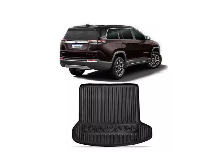 Tapete de Porta Malas Rígido Tipo Bandeja do Jeep Commander 2022 2023 ...