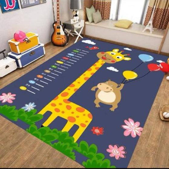 Tapete de Quarto Infantil Flanel Gigante 2,00m x 1,40m Kids - Stinely ...