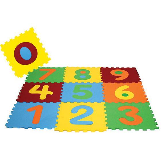 Tapete Eva Infantil Tatame Emborrachado Colorido Numérico EVA LS 10 pc ...