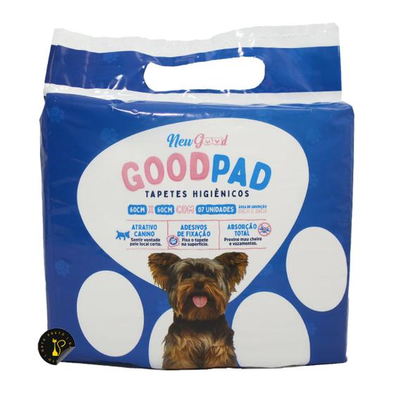 Tapete Higiênico Cães Good Pad Fralda De Chão 7un 60 x 60 cm - Good Pet ...