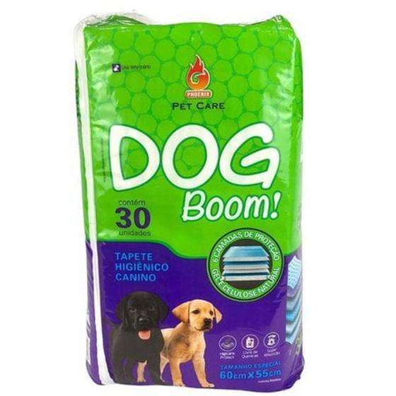 Tapete Higienico Dog Boom 30unidades 60x55 - Phoenix - Tapetes ...