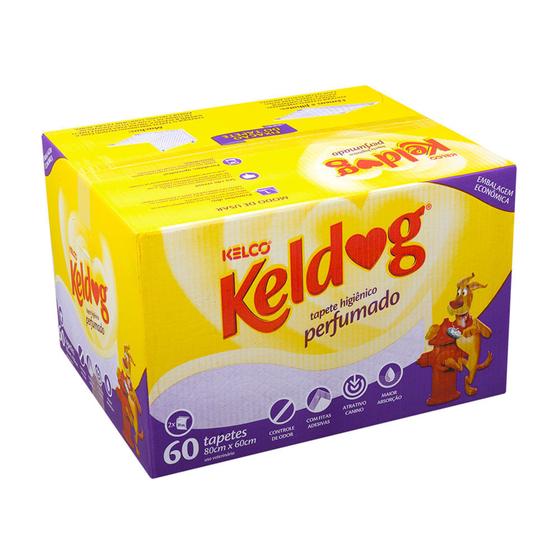 Tapete Higiênico Perfumado Keldog Caixa com 60 Unidades - Tapetes ...