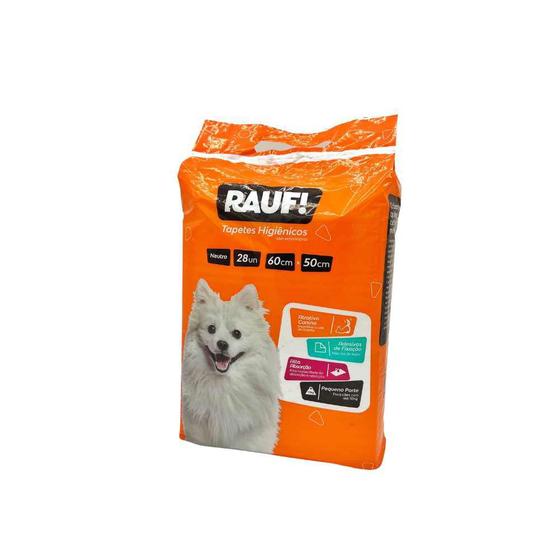Tapete Higiênico Pet Cachorro Fralda Xixi 28Un 60 x 50cm Rauf - Tapetes ...