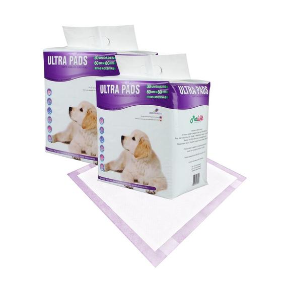 Tapete Higiênico Ultra Pads 60X80CM Lavanda - Good Pad - Tapetes ...