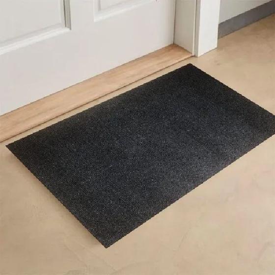 Tapete Home Agulhado Liso 59cmx39cm Preto - KAPAZI - Tapete - Magazine ...