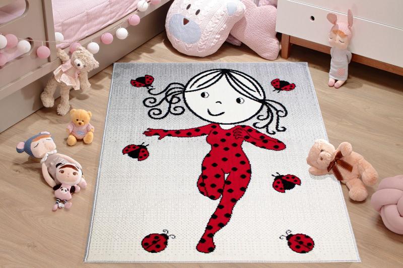 Tapete infantil quarto 1,00 x 1,50 pelo macio toque veludo menina ...