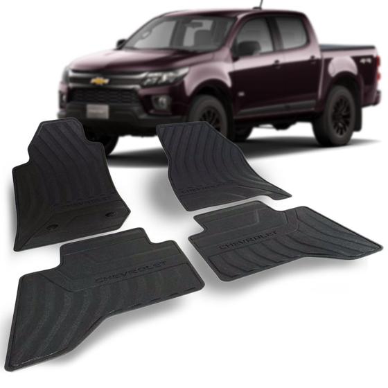 Tapete Original Pvc Acessorios Chevrolet S10 2021 A 2022 Kit1950 ...