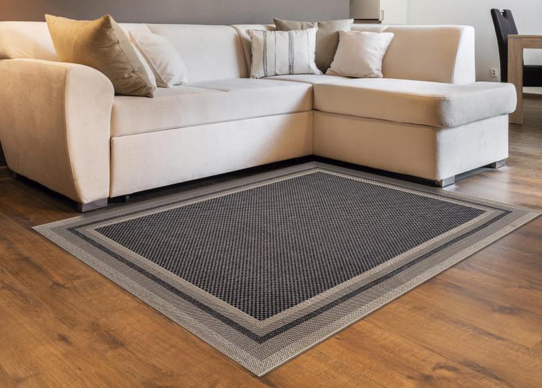 Tapete Sala 300x250 Sisal Eco-Nature Moldura Clinica Quarto Sem Pelo ...