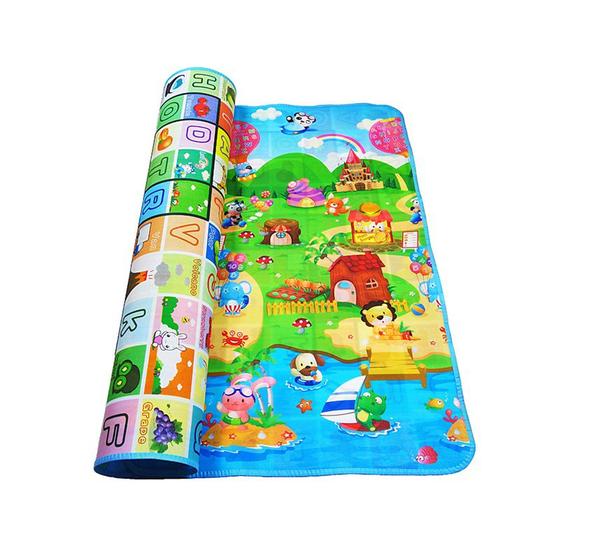 Tapete Tatame Infantil Emborrachado Dobrável Dupla Face - NEWGOLD ...