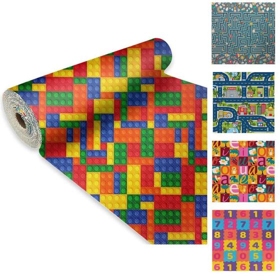 Tapetes Infantil Por Metro PVC Diversos Modelos 1,30m Larg - Kapazi ...