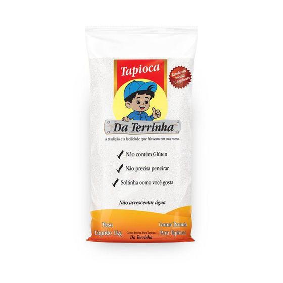 Tapioca da terrinha 1 kg goma pronta para tapioca - Da Terrinha ...