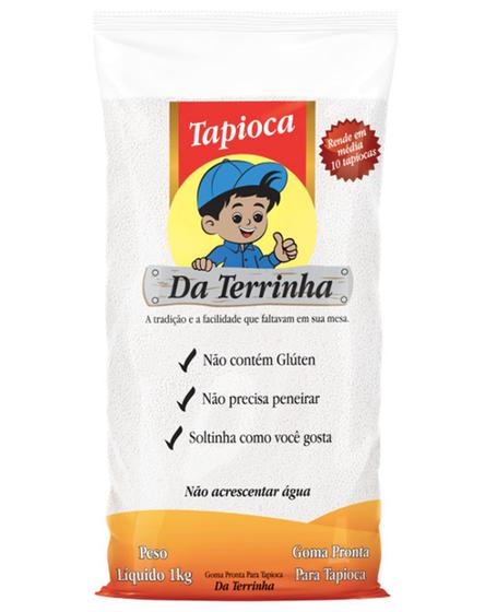 Tapioca Flour Terrinha 500g Ready-Made Tapioca Dough - 100% Natural ...