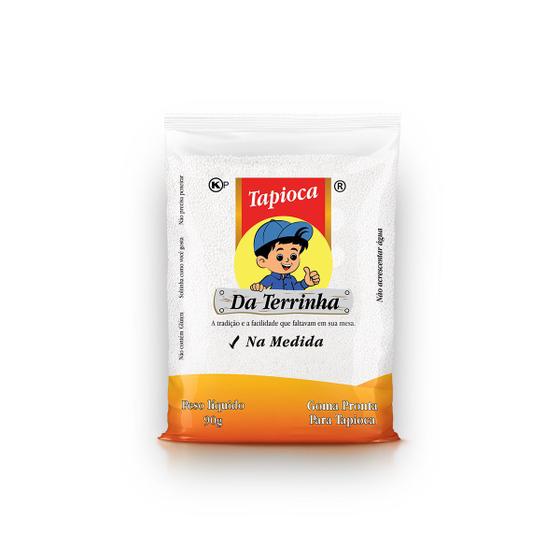 Tapioca Da Terrinha Na Medida sachê 90 g - Da Terrinha Alimentos ...