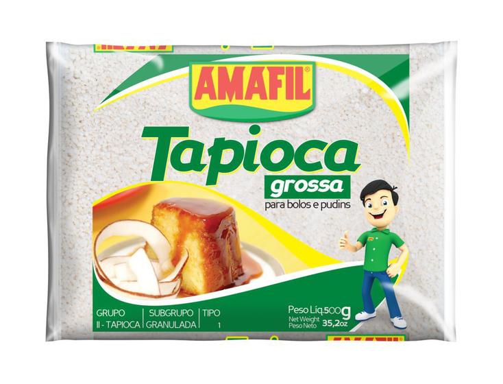 Tapioca grossa Amafil 500g - Alimentos Básicos - Magazine Luiza