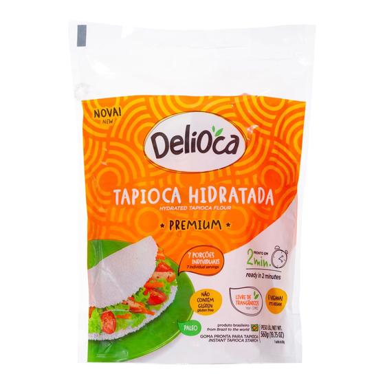 Tapioca Hidratada Delioca Premium Da Terrinha 500g - Tapioca - Magazine ...