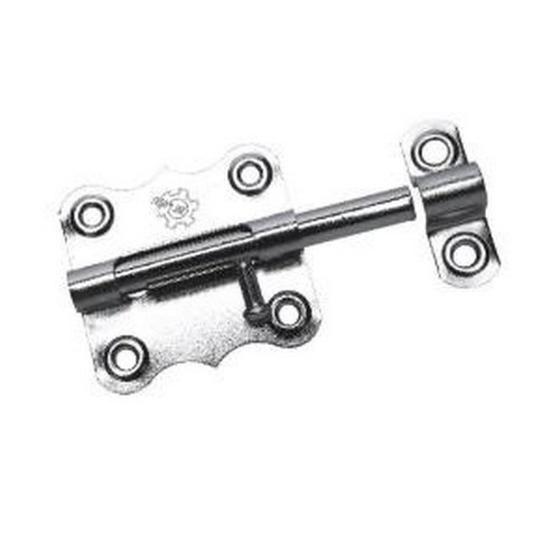 Tarjeta Zincada Silvana 2.1/2" - Kit C/48 Peca(S) - Trinco para Porta ...