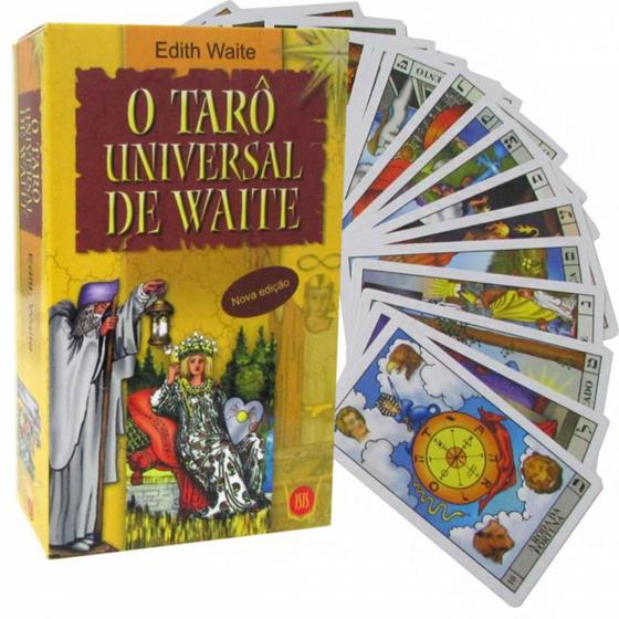 Taro Universal de Waite com 78 Cartas - Livros de Editoração - Magazine ...