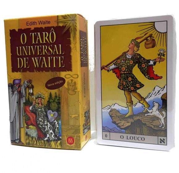 Taro universal de waite, o - baralho - Livros de Tarot - Magazine Luiza