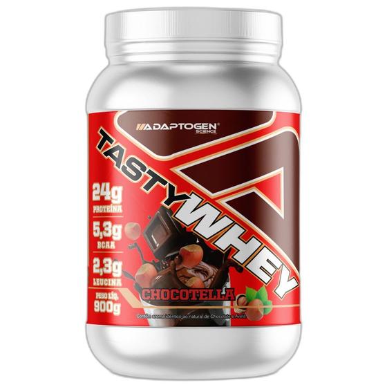 Tasty Whey Concentrado Isolado Chocotella 900g - Adaptogen - Whey ...