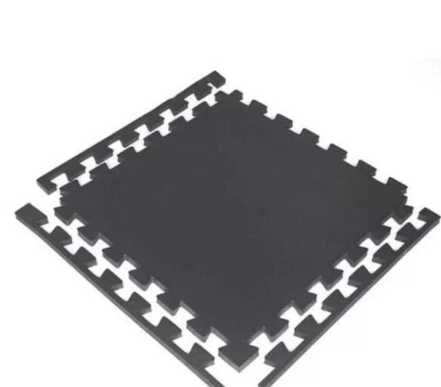 Tatame 4 tapetes 20mm Preto 100x100 - Tatames kids - Tatame - Magazine ...