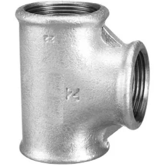 Tê Galvanizado com Rosca Bsp - 2.1/2" - Conexões Hidráulicas - Conexão Hidráulica T - Magazine Luiza