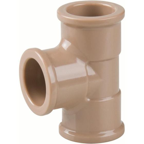 Te Pvc Soldável Cola 20Mm 1/2 Polegada Marron Krona Amanco - Js ...